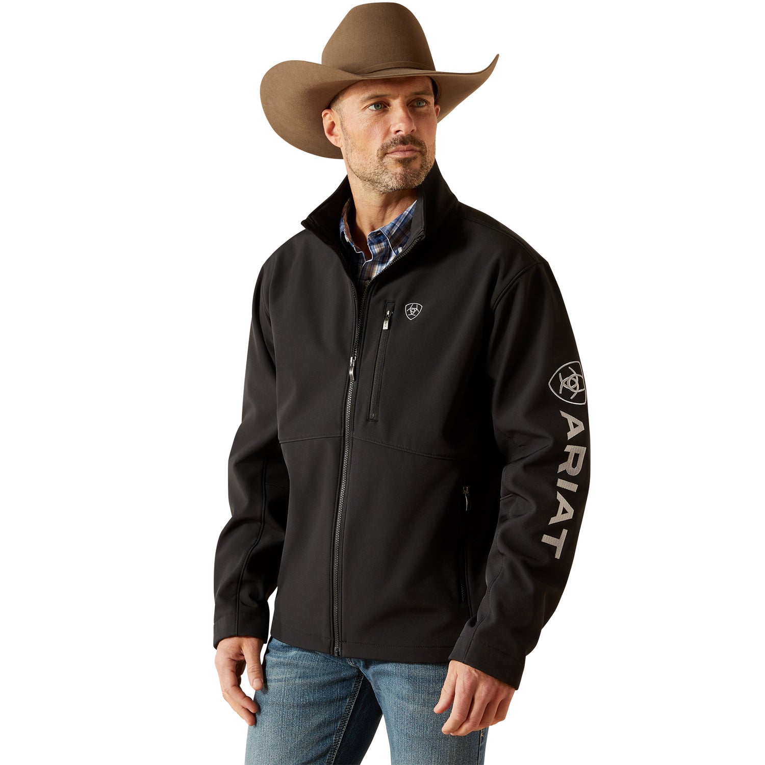 Ariat Men's Logo SoftShell Jacket - Work World