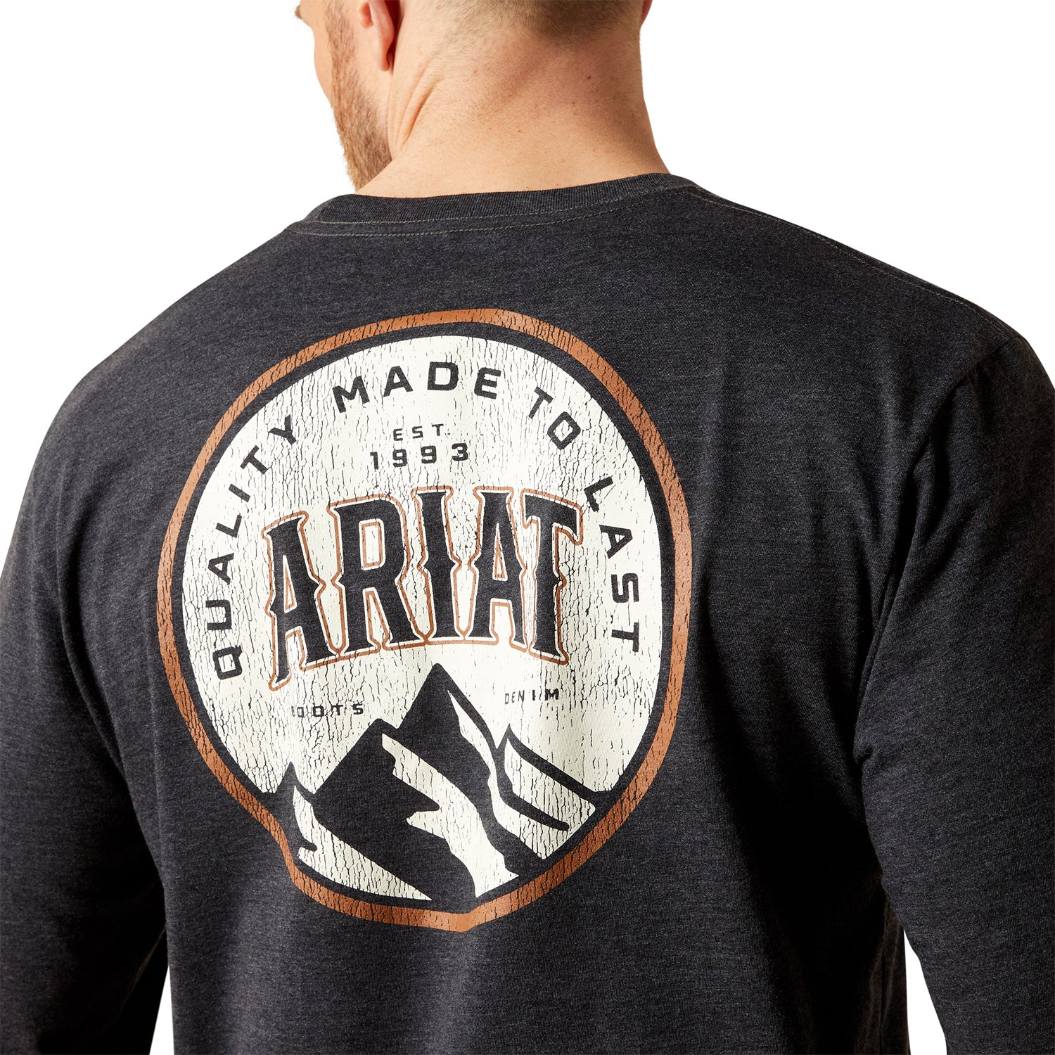 Ariat Men's "Circle A" Long Sleeve Tee - Work World