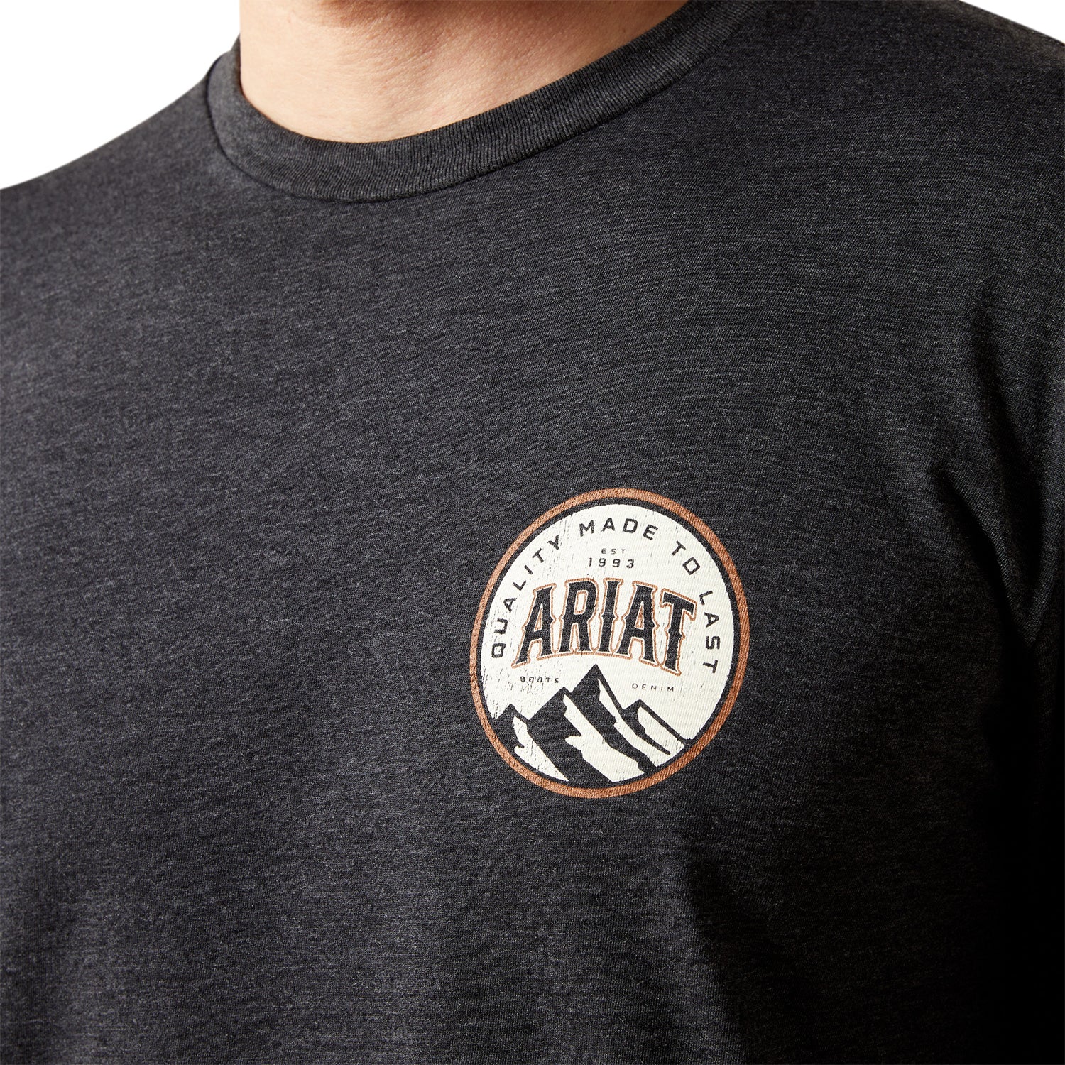 Ariat Men's "Circle A" Long Sleeve Tee - Work World