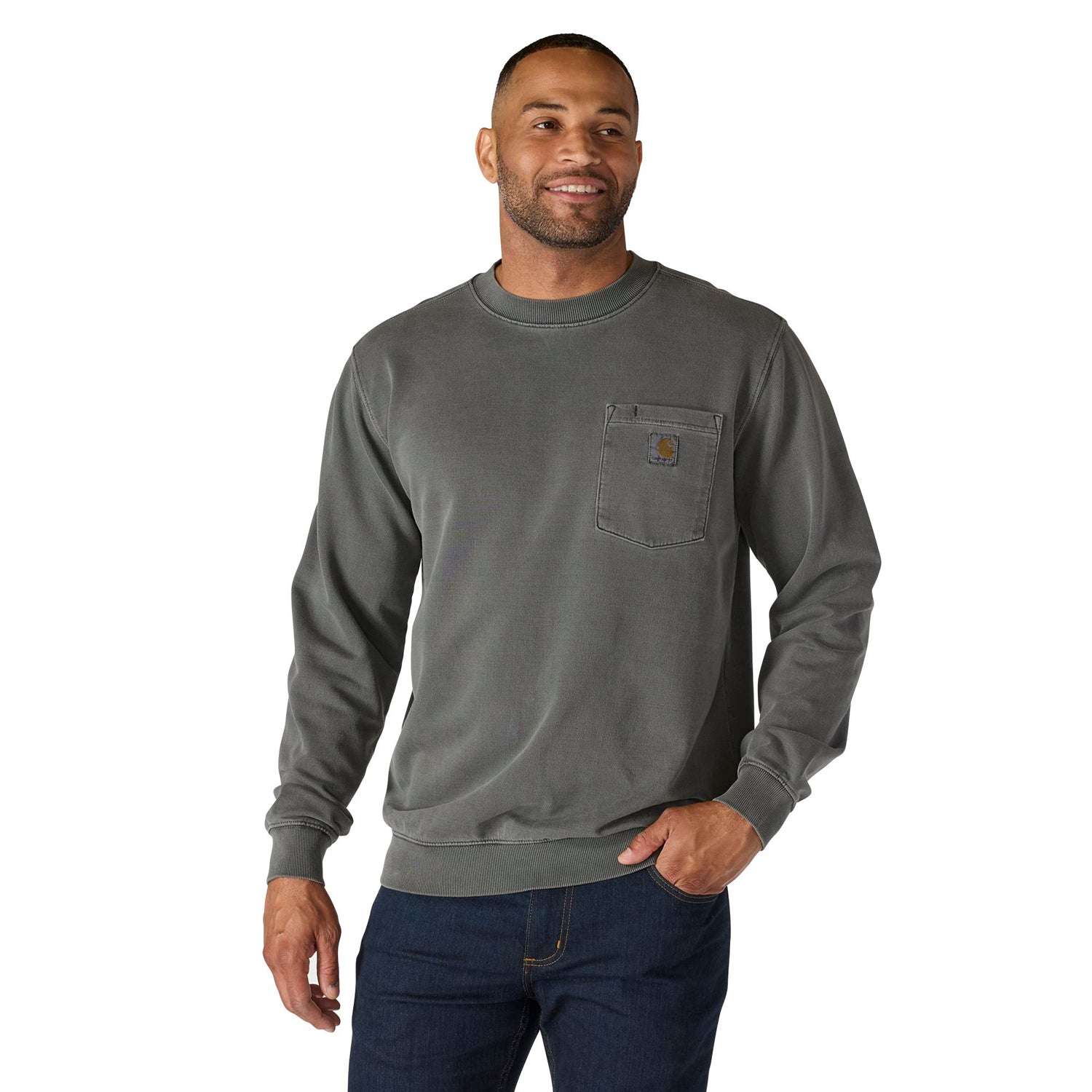 Carhartt Men's Durham Garment Dyed Crewneck Sweatshirt - Work World