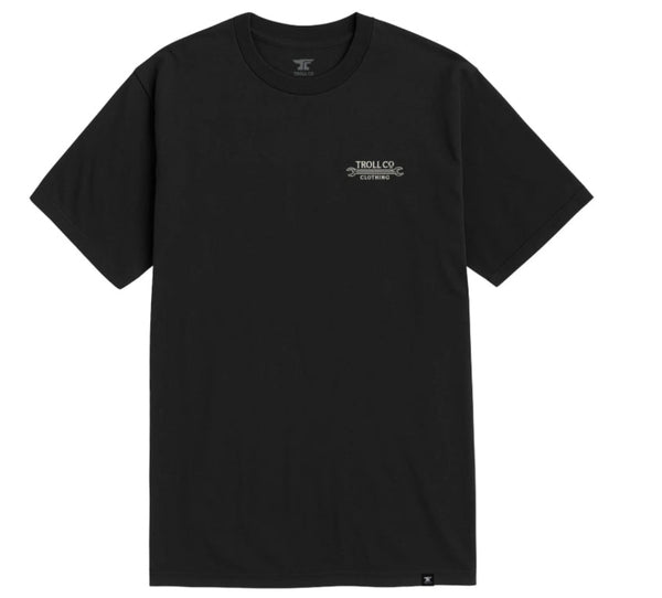 Troll Co. Men's "Dirty Hands Clean Money" Wing Spanner Graphic Short S ...