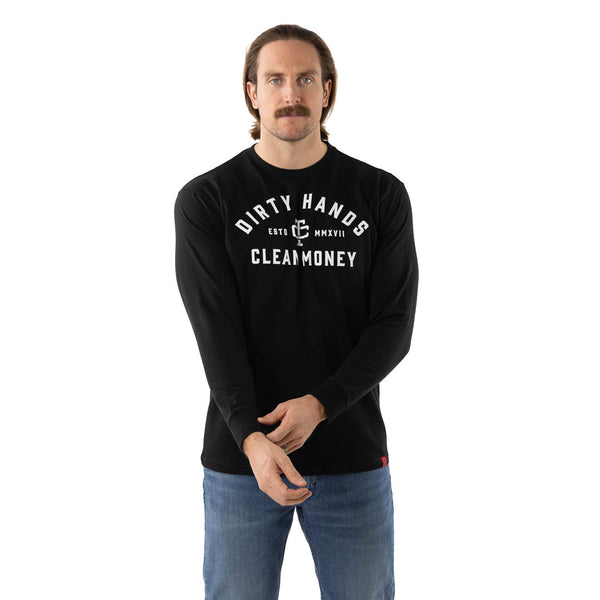 Troll Co. Men's "Dirty Hands Clean Money" Classic Long Sleeve T-Shirt ...